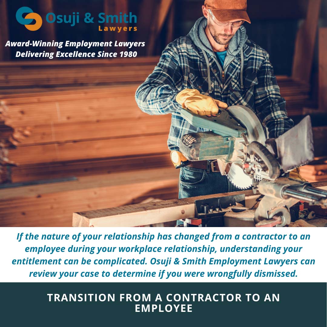 Transition From A Contractor To An Employee