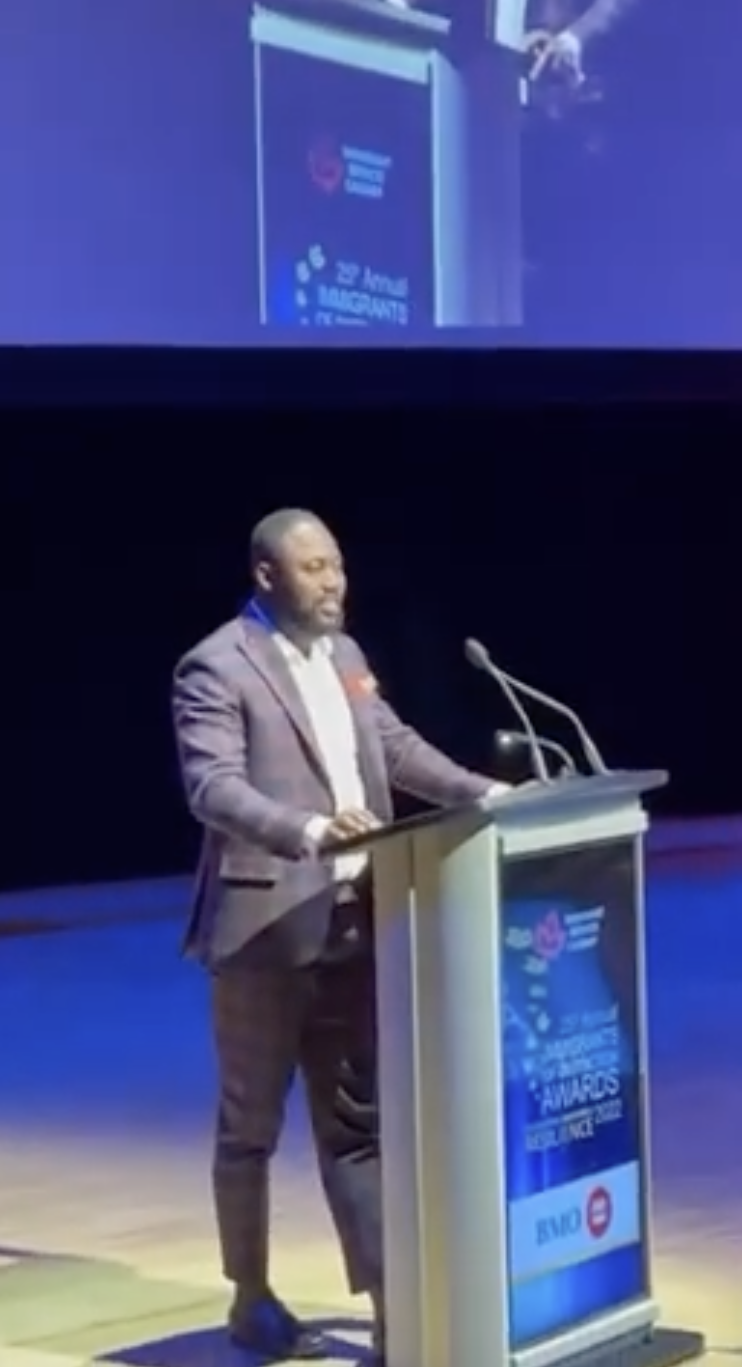 Dr. Charles Osuji (Hon. D.) Keynote Speaker At The Immigrant Services ...