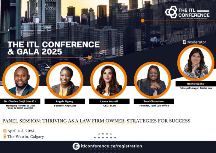 ITL Conference Gala 2025 – Thriving As A Law Firm Owner: Strategies For ...