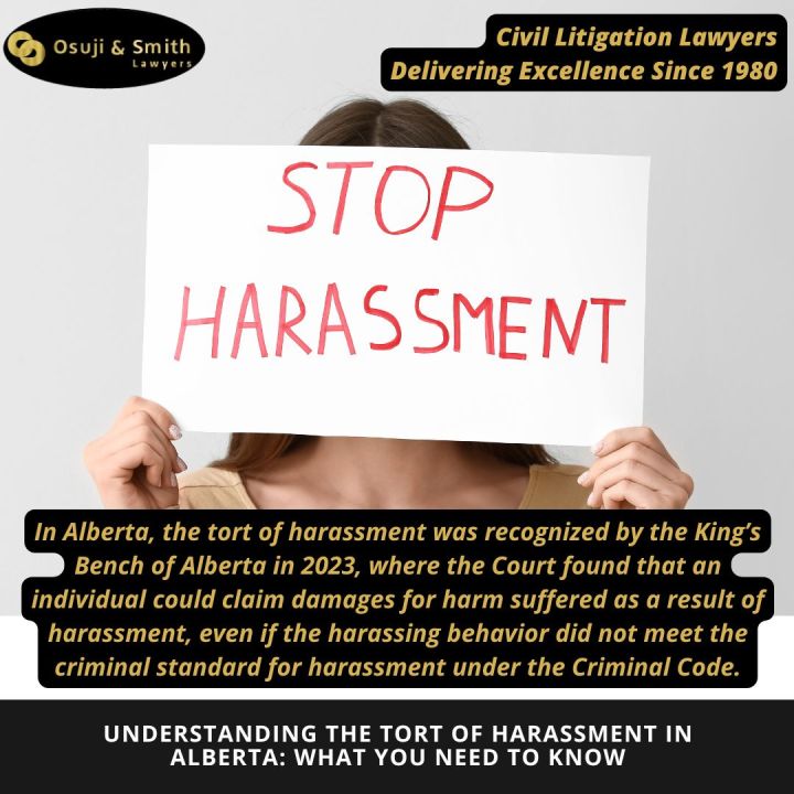 Understanding The Tort Of Harassment In Alberta: What You Need To Know