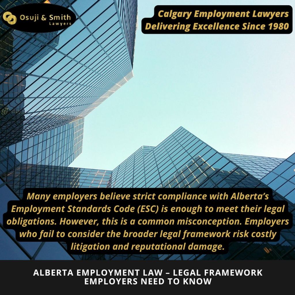 Alberta Employment Law – Legal Framework Employers Need To Know